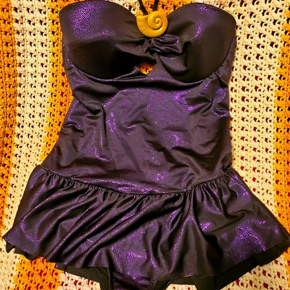 Disney | Swim | Disney Villain Ursula Shimmer Swim Suit Nwot Never Been ...